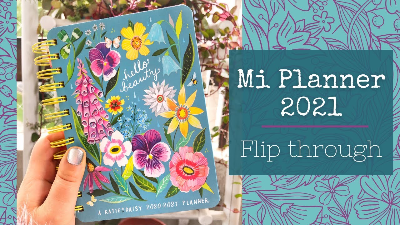 Mi Planner 2021 - Flip through - YouTube