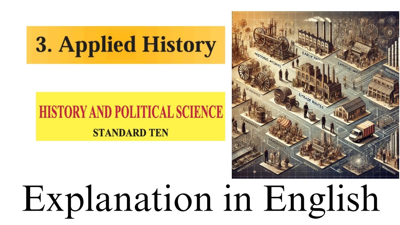 Applied History class 10 chapter 3 | English medium #education #history ...