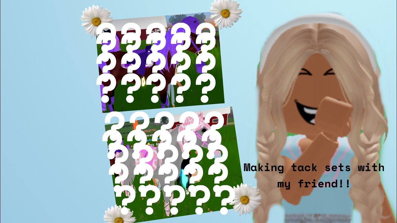 Making *TACK SETS* With my Friend! (Wild Horse Islands) - YouTube