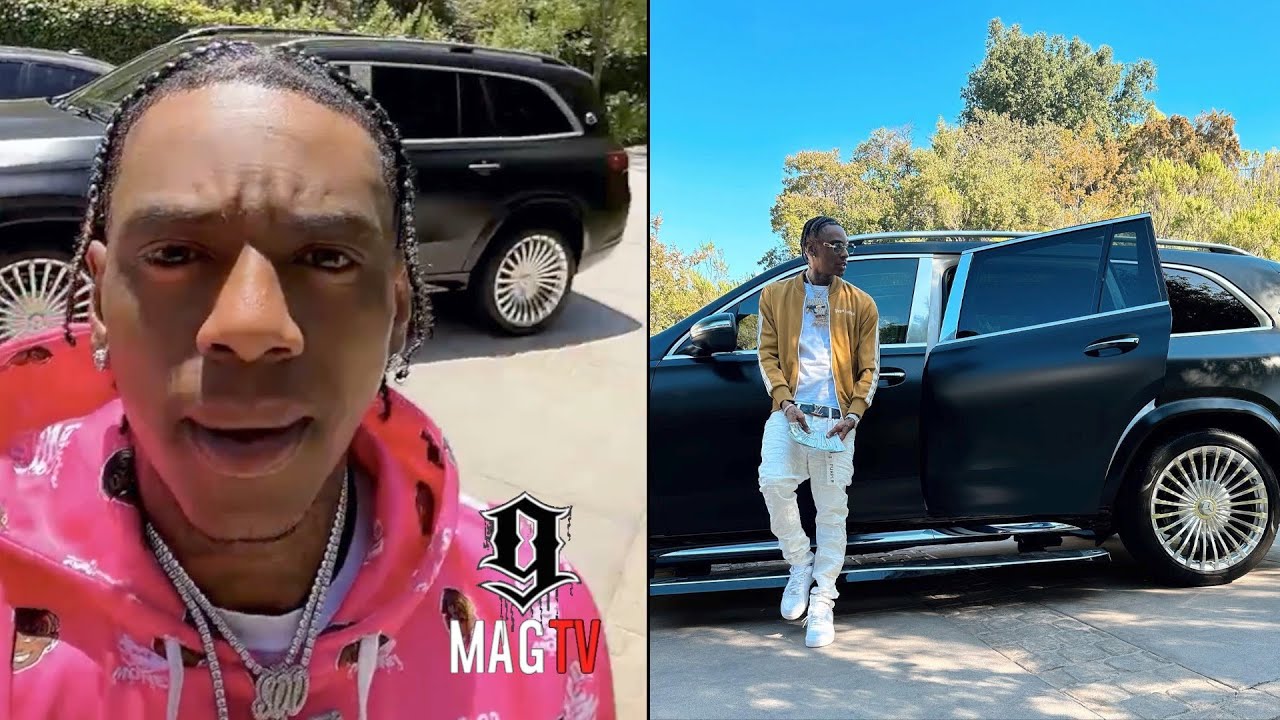 Soulja Boy Shows Off His New Custom Wrapped Maybach SUV! 🚙 - YouTube