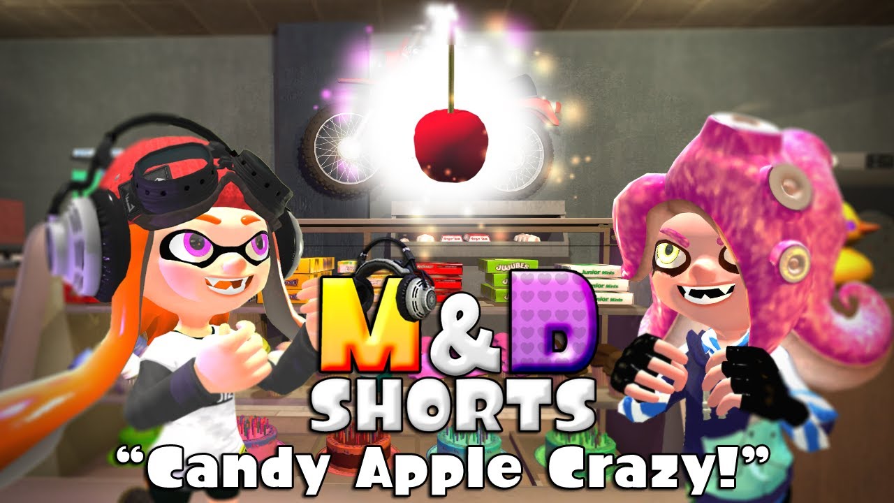 Meggy & Desti Shorts: Candy Apple Crazy! | Splatoon GMOD - YouTube