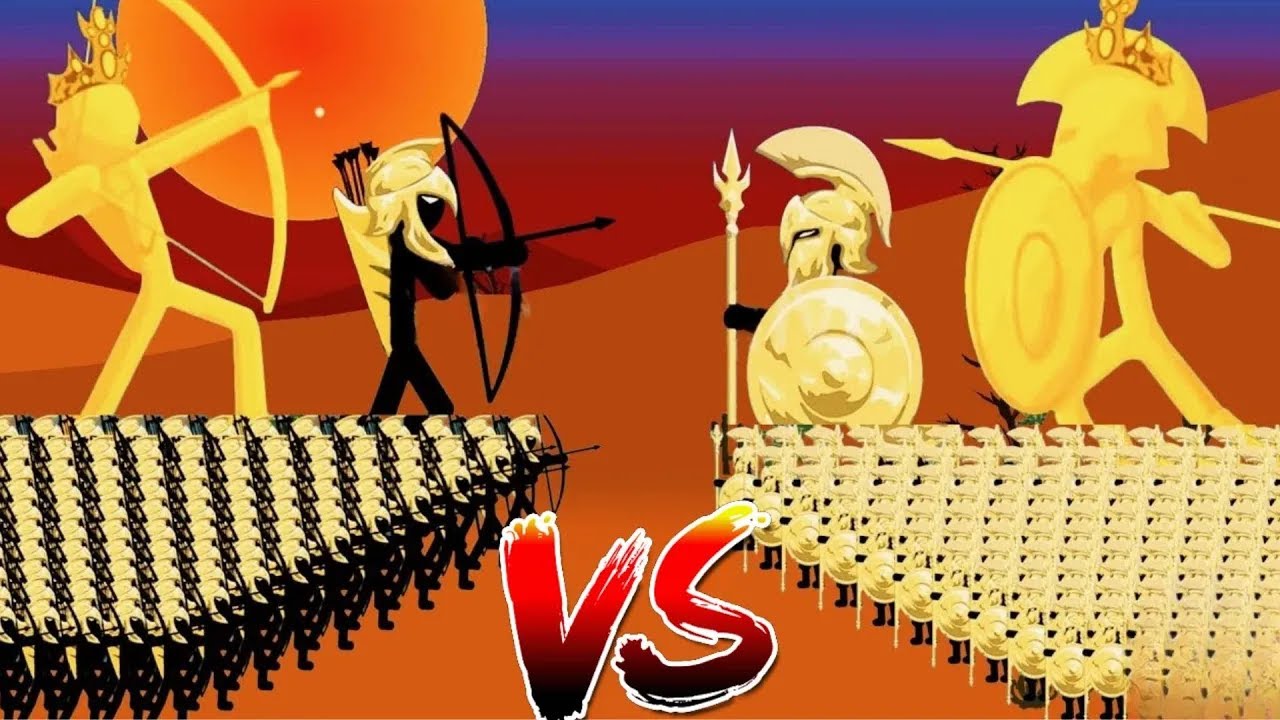 XENOFON WARRIOR COMMAND GLADIATOR GRIFFON FINAL BATTLE | Stick War ...