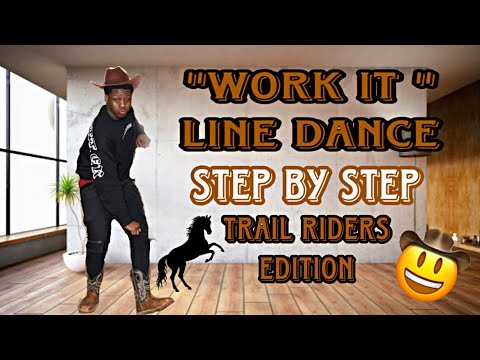 Work it - West Love ( Dance Tutorial) Trailride Edition - YouTube