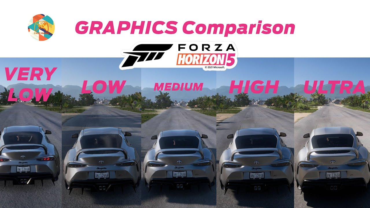 Forza Horizon 5: So sánh các Preset đồ hoạ | Graphics comparison - PC ...