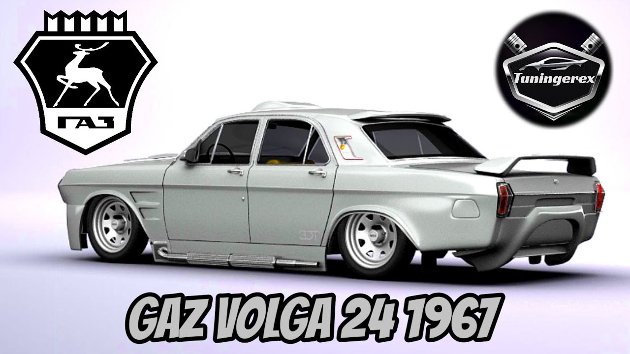 3DTuning - GAZ Volga 24 1967 | Virtual Tuning #8 - YouTube