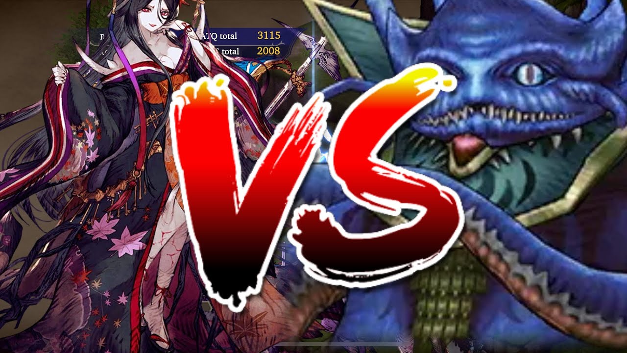 FFBE WOTV Ibara (solo) Vs Kraken - YouTube