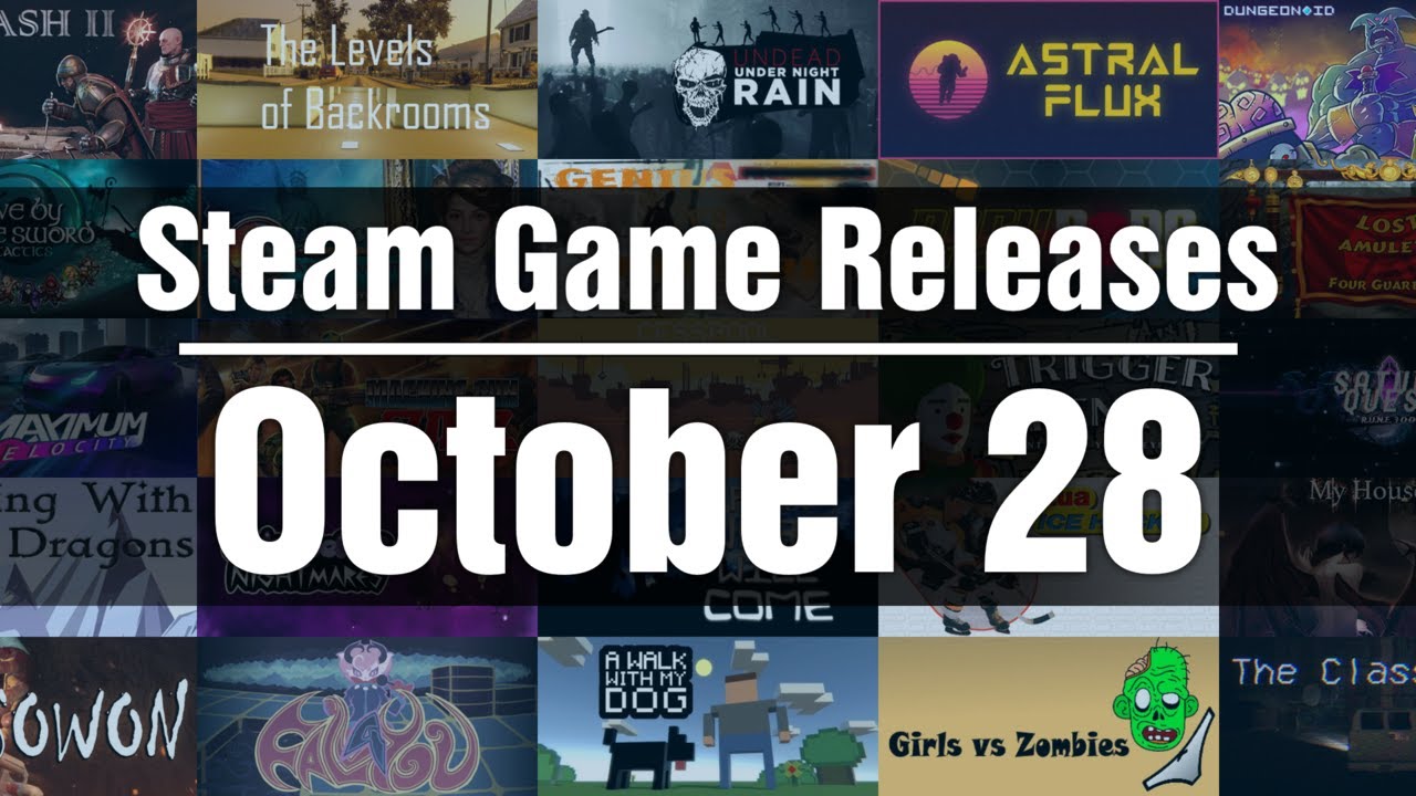 New Steam Games - Friday October 28 2022 - YouTube