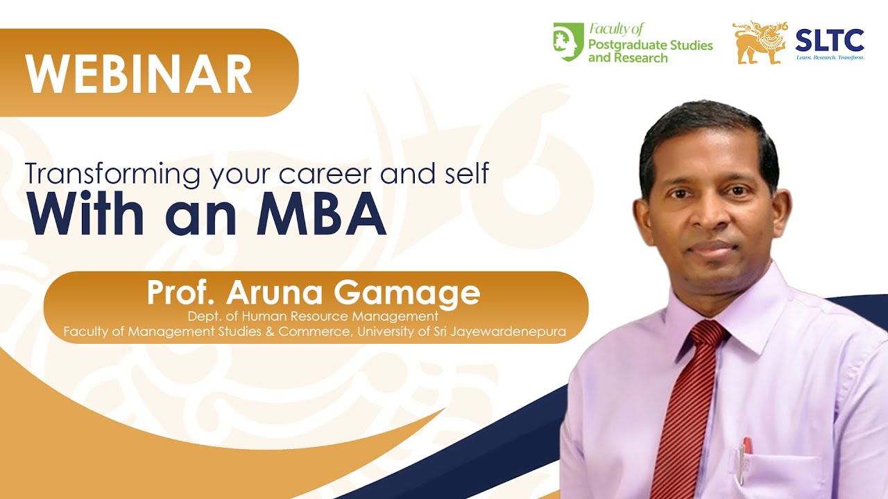 Beyond the Degree: Transforming Your Career and Self with an MBA - YouTube