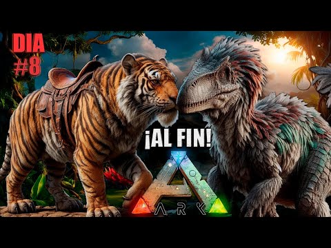 ¡THYLACOLEO CONSEGUIDO TRAS MUCHOS FAILS! 🦁 + TAMEO SORPRESA DE TERICINOSAURIO | ARK #8 - YouTube