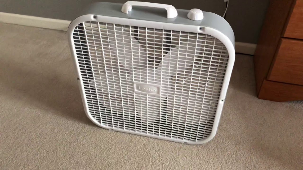 New Lasko box fan - YouTube