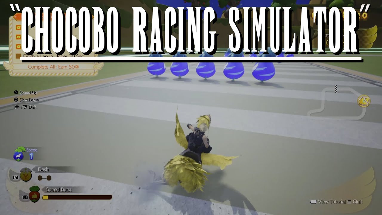 “Chocobo Racing Simulator”｜FINAL FANTASY VII REBIRTH OST - YouTube