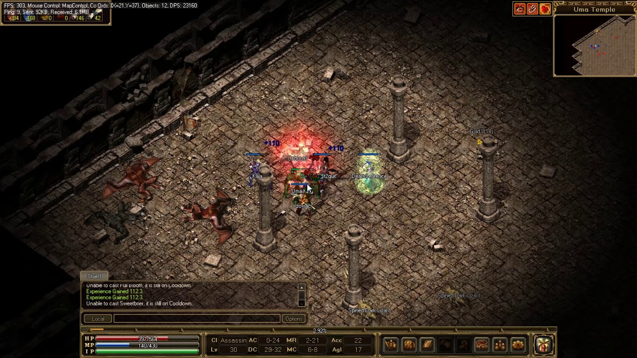 Legend Of Mir 3 Zircon Server First Uma King Kill - YouTube