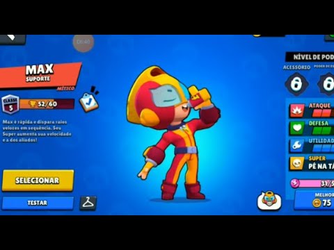 Brawl Stars - Jogando com MAX (Gameplay - Jogo) - Parte 9 - YouTube