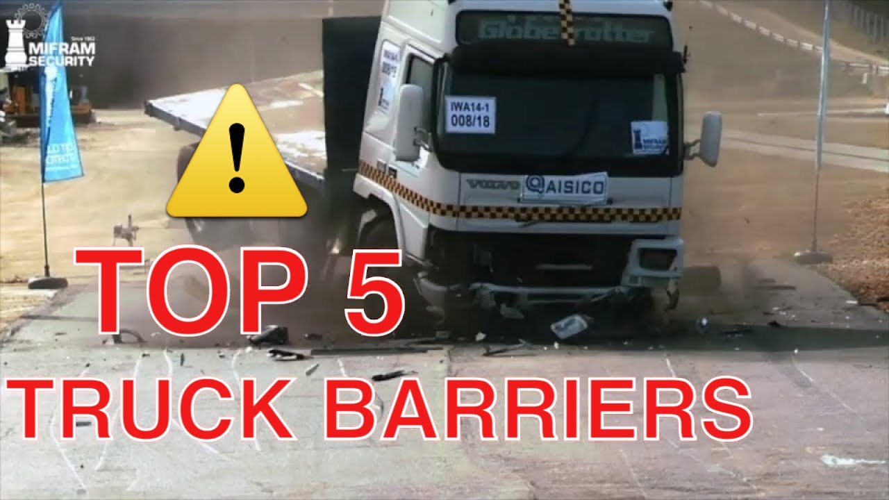 TOP 5 Truck barriers - ROADBLOCKER Test - YouTube