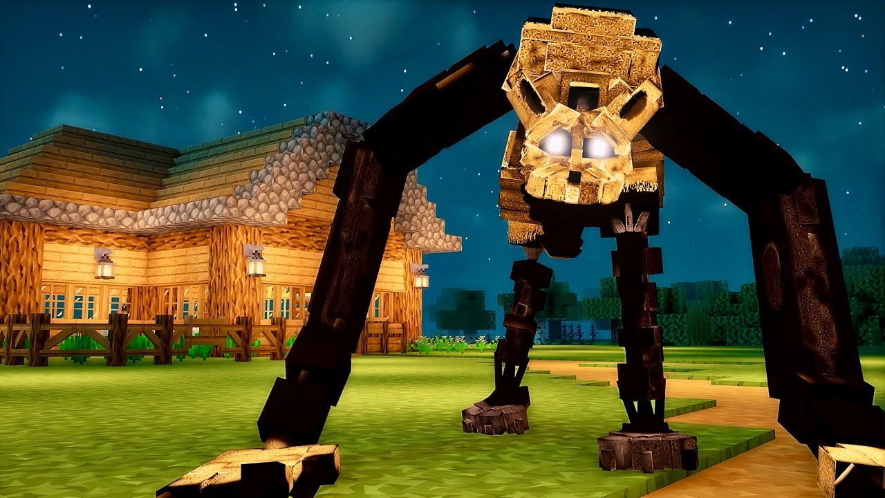 SOBREVIVO A LA ENTIDAD DE "LAS CINTAS" EN MINECRAFT - YouTube