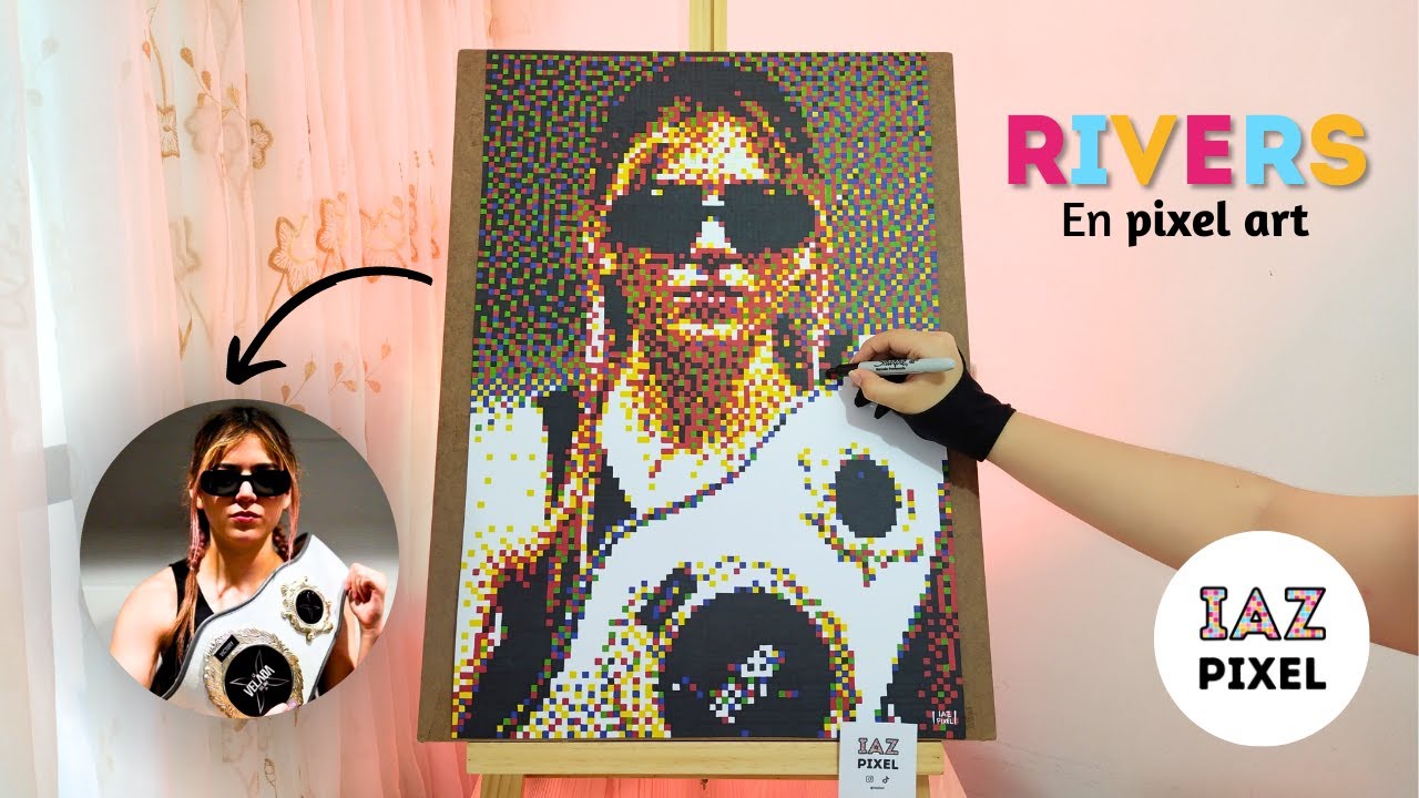 Pintando a RIVERS en PIXEL ART @Rivers_gg | IAZ PIXEL - YouTube