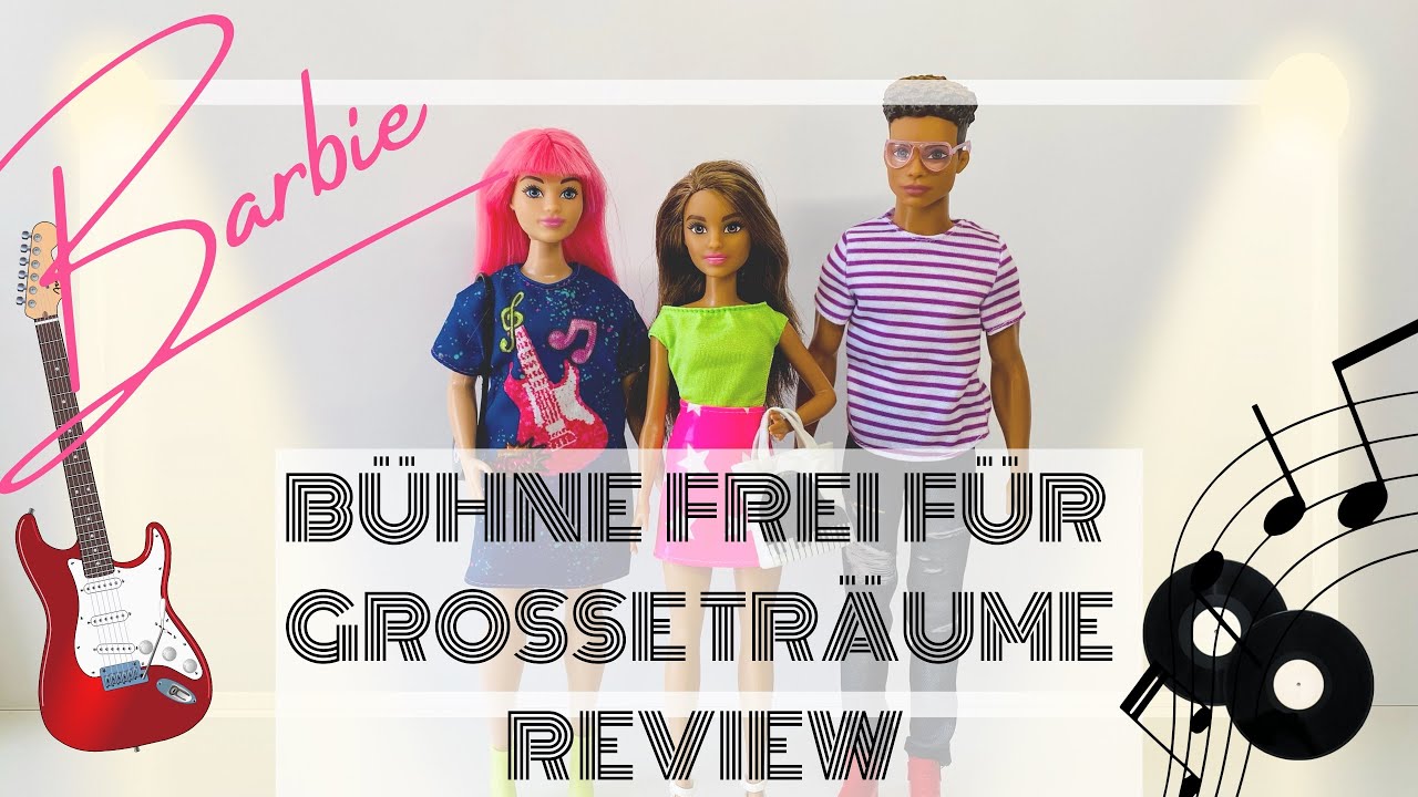 Barbie Bühne frei für große Träume Daisy, Theresa, Rafa Puppenset ...