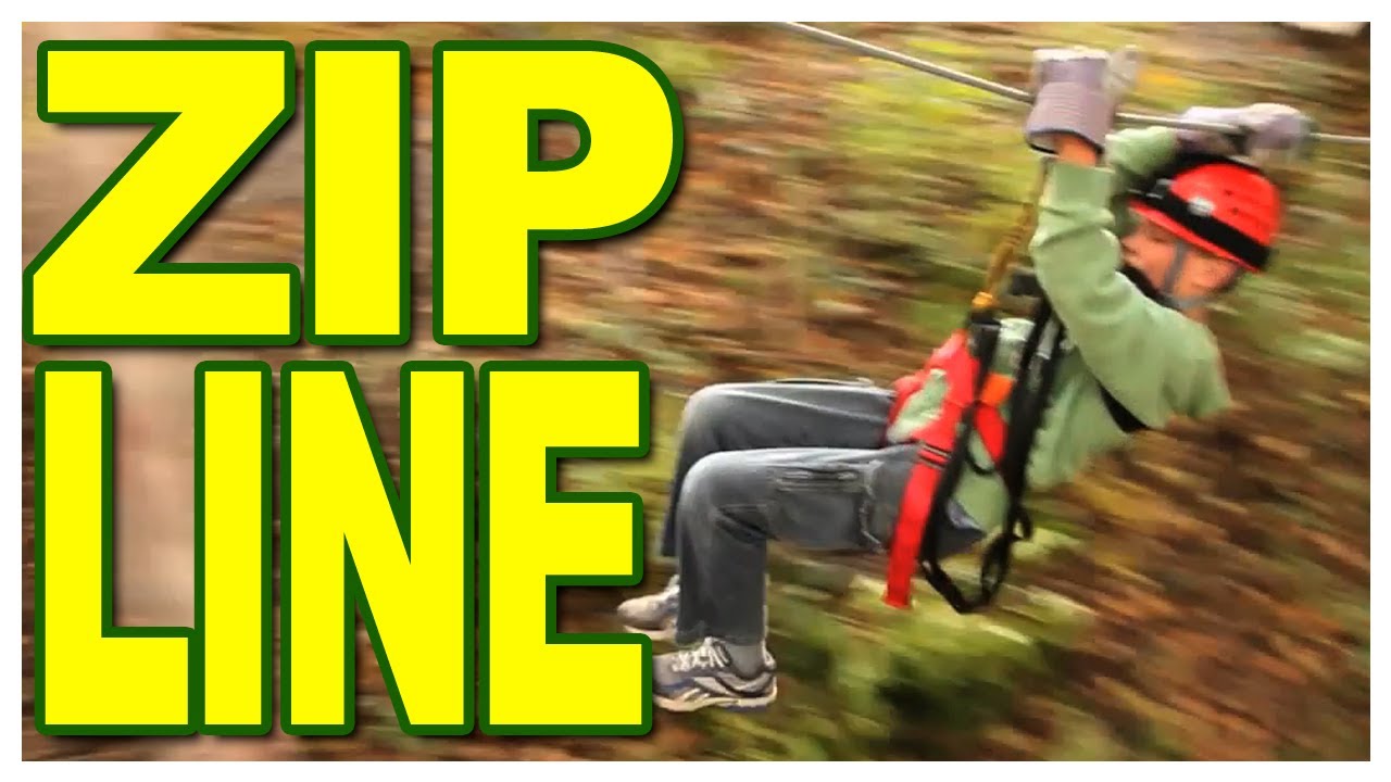 Zip Lining at Long Point Eco Adventures - YouTube