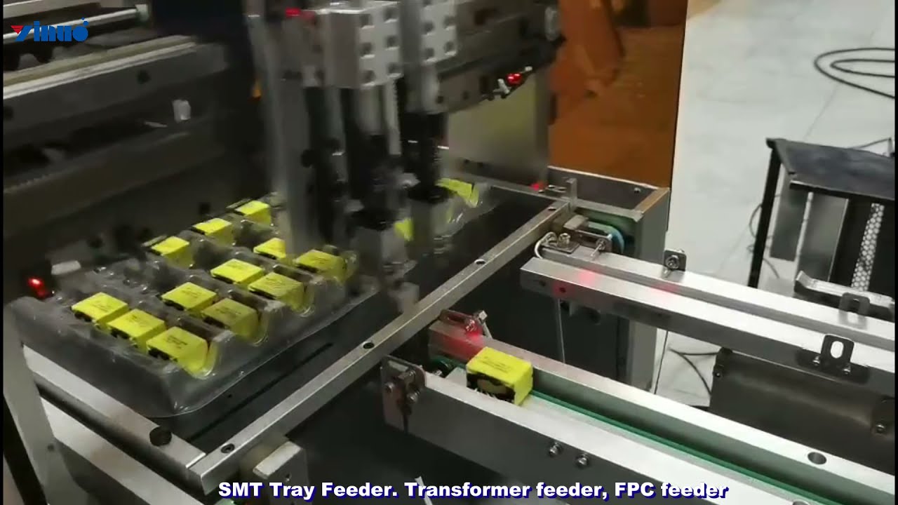 SMT Tray Feeder Transformer feeder, FPC feeder - YouTube