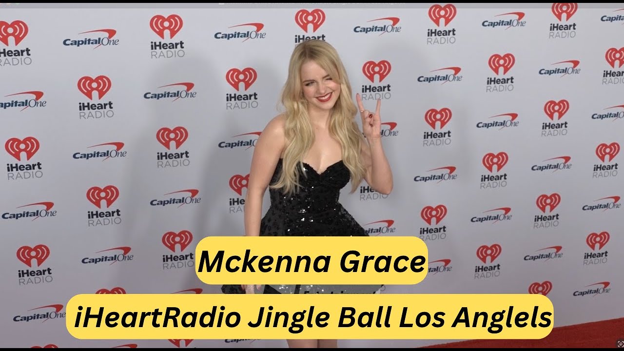 Mckenna Grace Attends iHeart Radio Jingle Ball In Los Angeles - YouTube