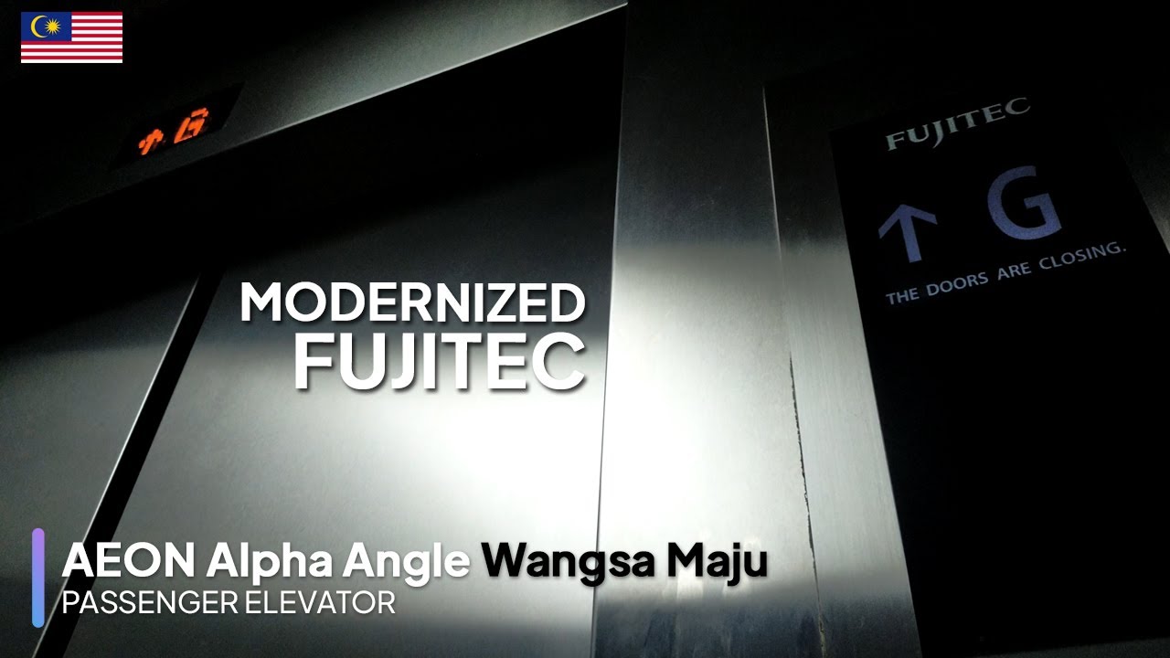 Brand New Fujitec Elevator - AEON Alpha Angle Wangsa Maju, MY - YouTube