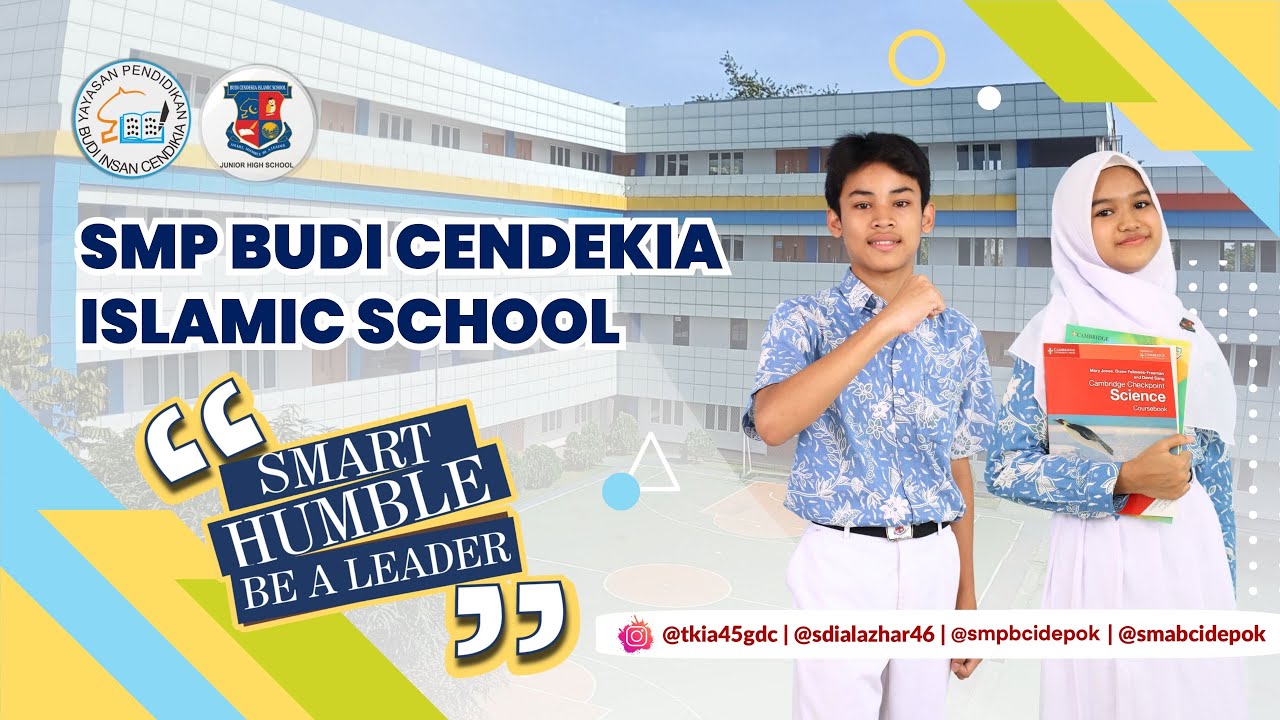 PROFIL SMP BUDI CENDEKIA ISLAMIC SCHOOL 2023 - YouTube