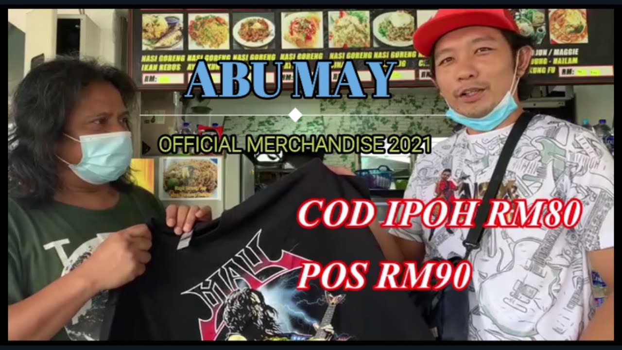 ABU MAY Official Merch - JOM Dapatkan Segera.. Support Guys.. - YouTube