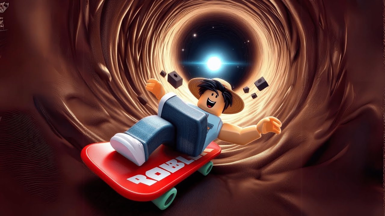 Rafael Desliza pelo Buraco Mais Longo do Roblox! 🎮 | Aventura Épica em ...
