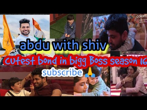 cute abdu and shiv in bigg boss season 16 - YouTube