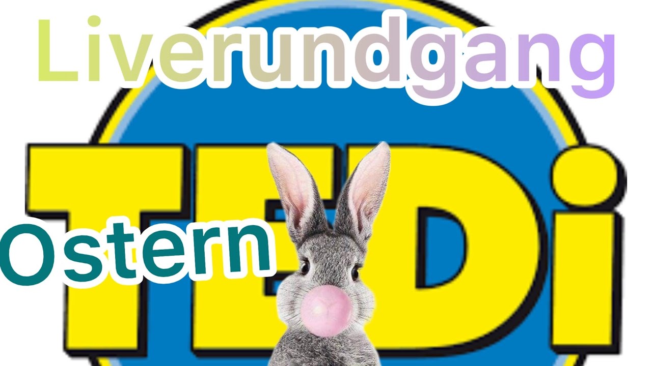 Tedi LIVERUNDGANG ️Ostern bei Tedi ️ basteln, Deko und mehr 🐇🐇🐇 - YouTube