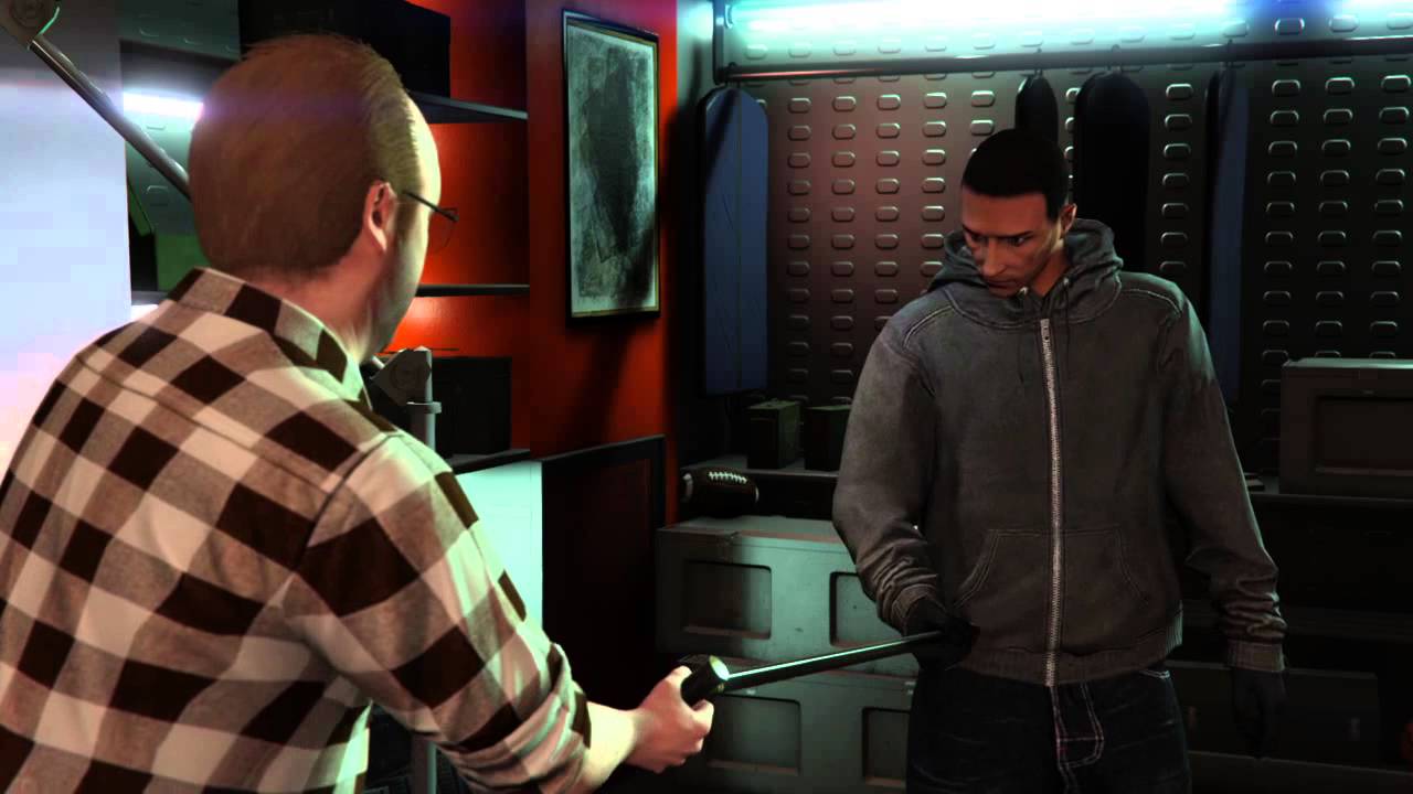 Best Lester Scene GTA5 ONINE HEIST - YouTube