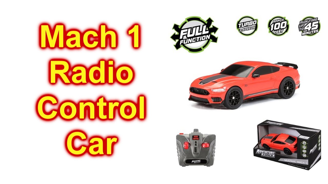 Adventure Force (1:24) Ford Mustang Mach 1 Battery Remote Control ...