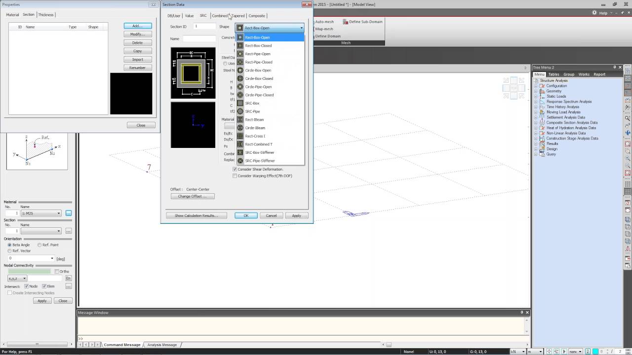 Structural Modelling using midas Gen - YouTube