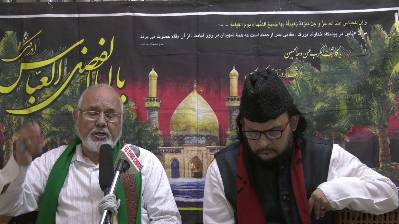 SHAYAR E AHLEBAIT A.S. JANAAB SAYED NAZEER HAIDER 9 - YouTube