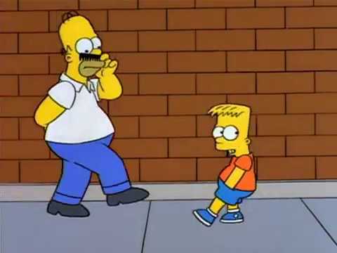Los Simpson - ``Adiós buenas señor´´ - YouTube