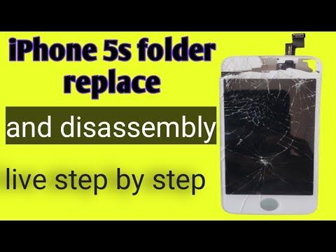 iPhone 5s folder replace || and disassembly step by step full guide ...