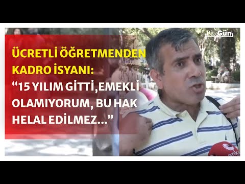 Ücretli öğretmenler anlattı: \