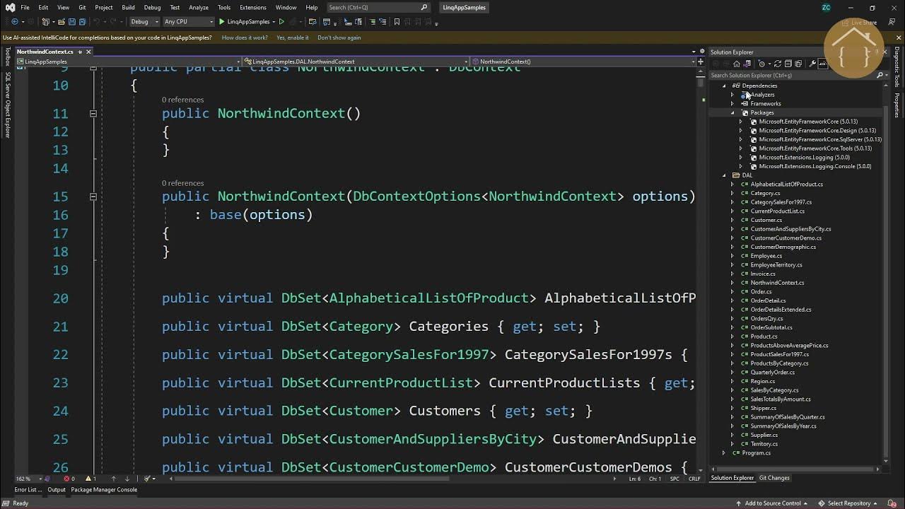 LINQ Microsoft.Extensions.Logging.Console - YouTube