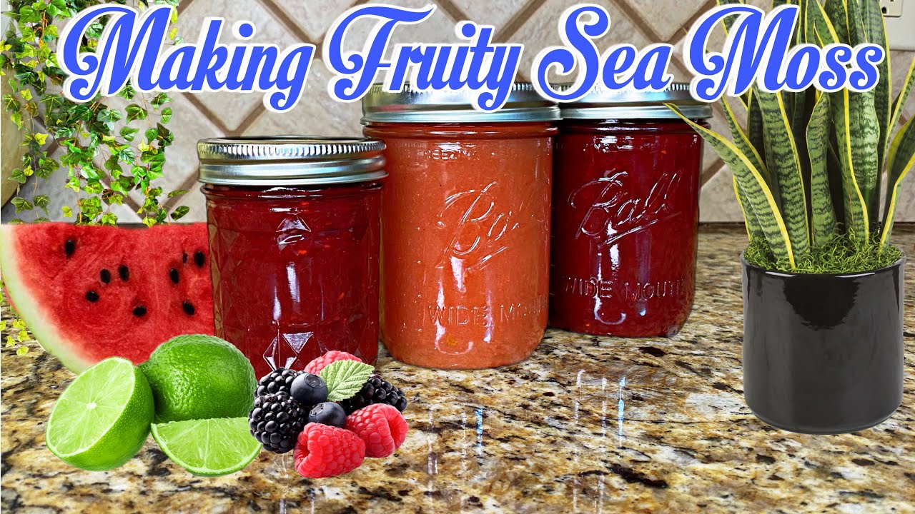 How to Make Delicious Fruit-Infused Sea Moss: Easy and Quick Guide ...