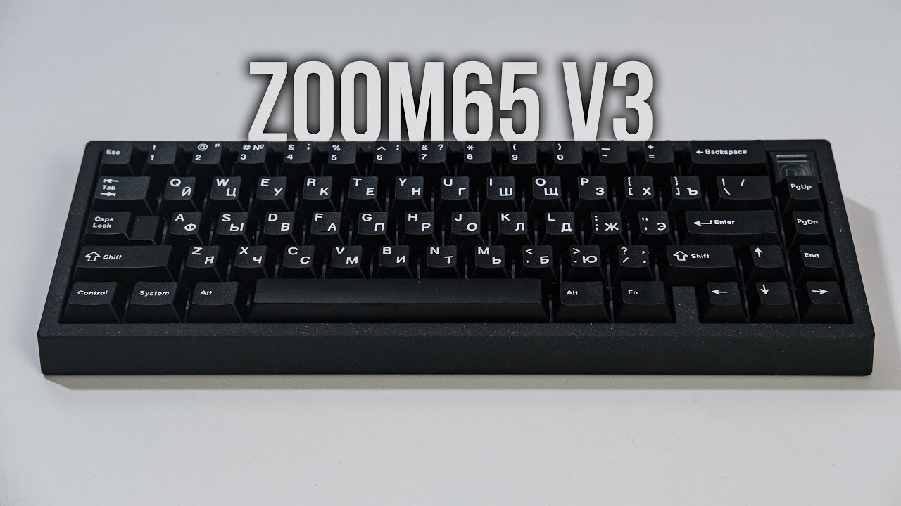 ⌨️ Meletrix Zoom65 v3 — Hyacinth V2U sound test - YouTube