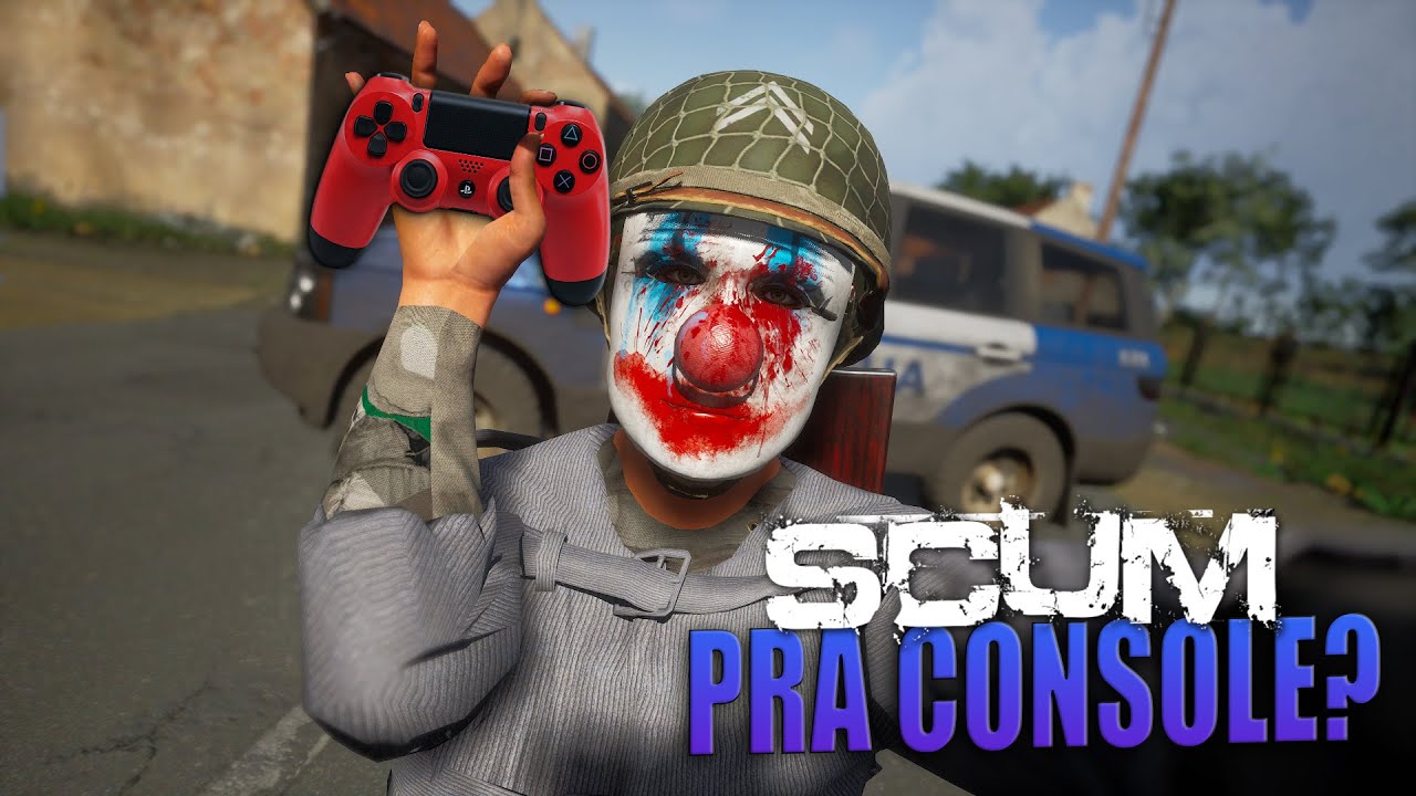JOGANDO SCUM COM CONTROLE DE PS4 | SCUM - YouTube