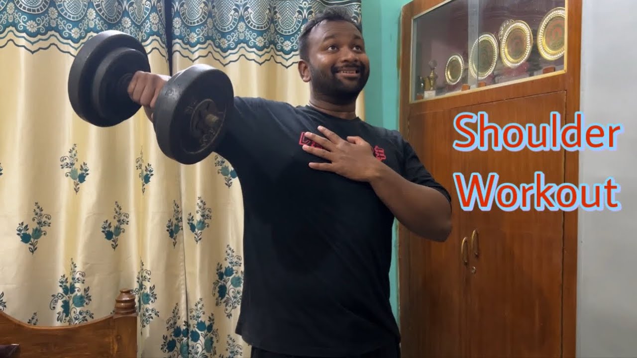 Train Shoulder at Home / Shoulder Workout 🏋️ - YouTube