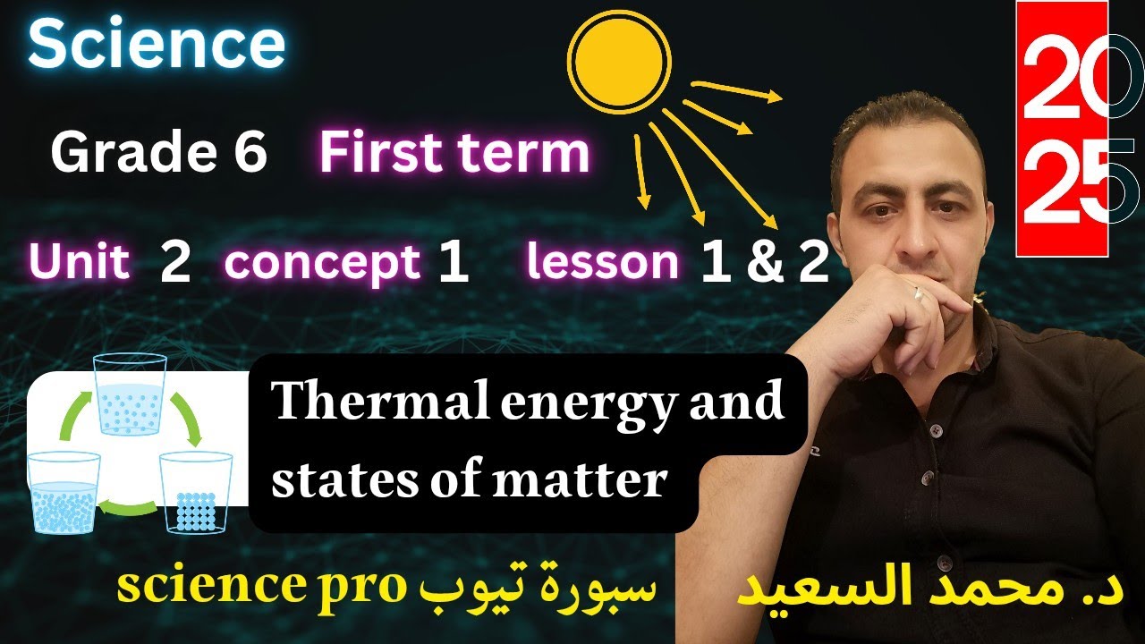 ساينس سادسة ابتدائي (Science) ☀️ Thermal Energy & States of Matter ...