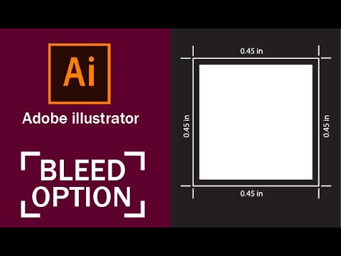 Adobe Illustrator Bleed Option । Illustrator Tutorial । এডোবি ইলাস্ট্রেটর এ ব্লিড কিভাবে কাজ করে ...