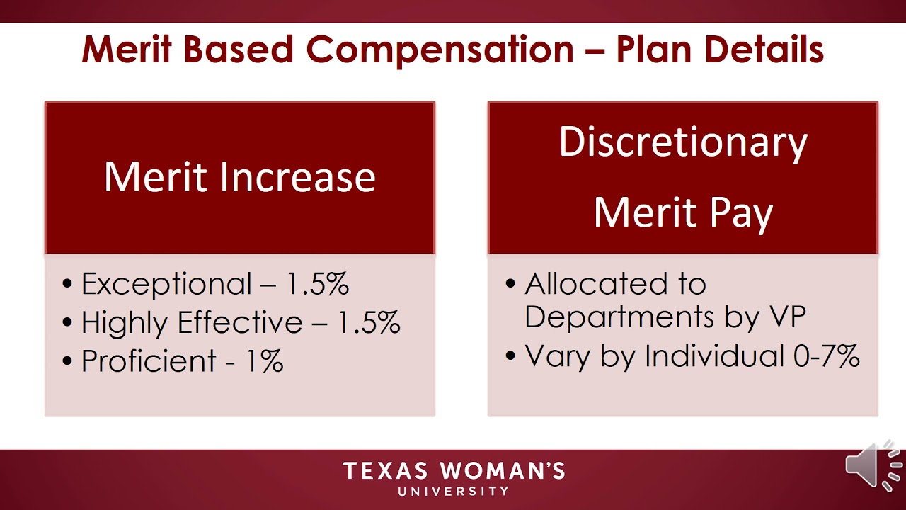 Merit Based Compensation for Staff Employees - YouTube
