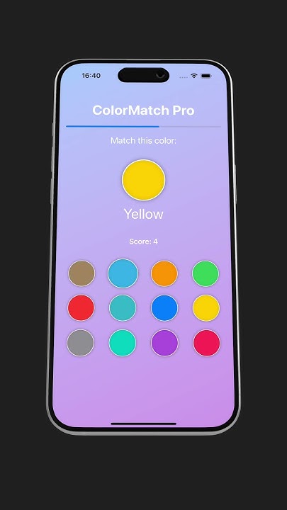 5 Genius SwiftUI Hacks to Revolutionize Your Color Match Game - YouTube