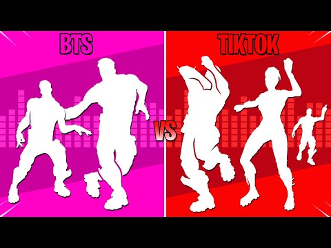 TIKTOK DANCE vs BTS DANCE (Rollie, Last Forever / It's Dynamite, I'm Diamond)