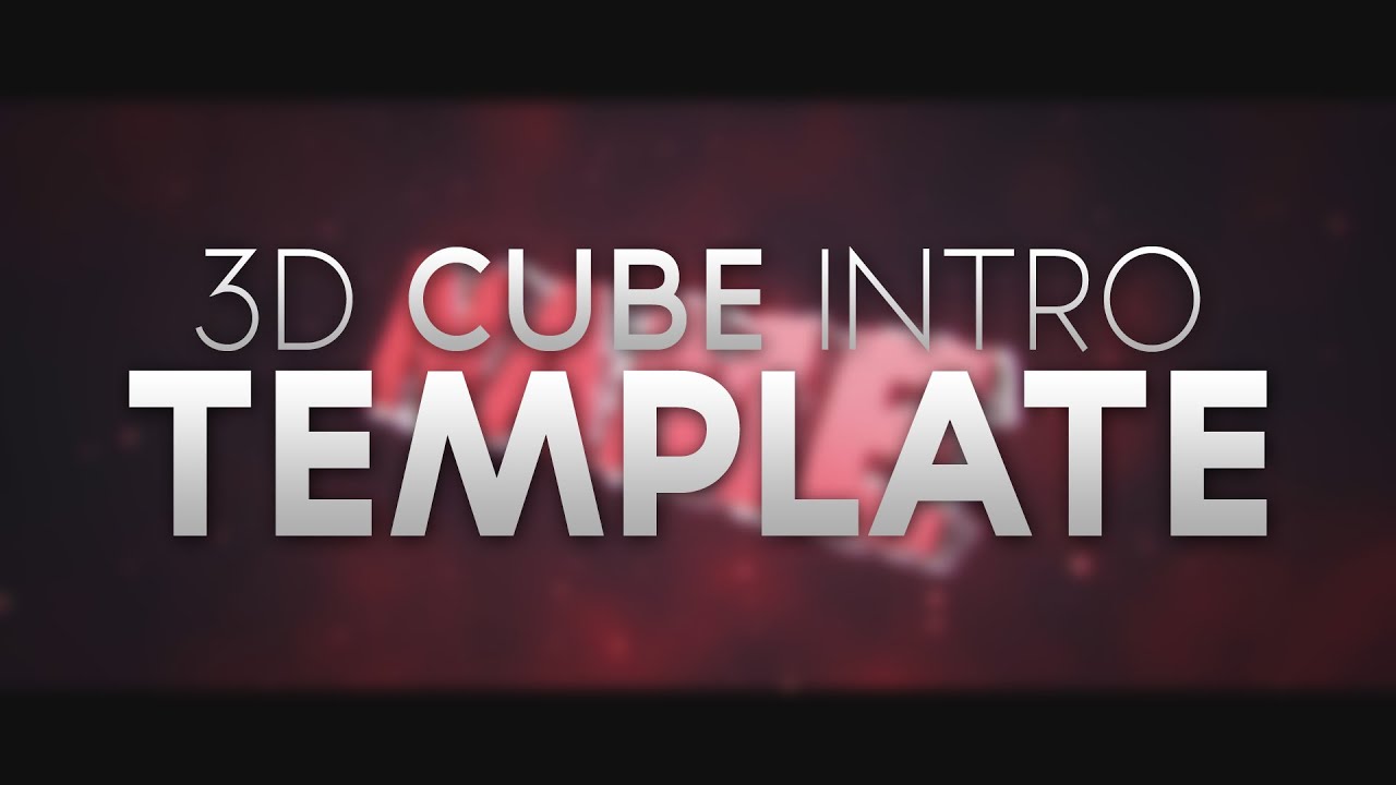 3D Cube Intro Template | By UltraBeats (Cinema 4D & After Effects ...