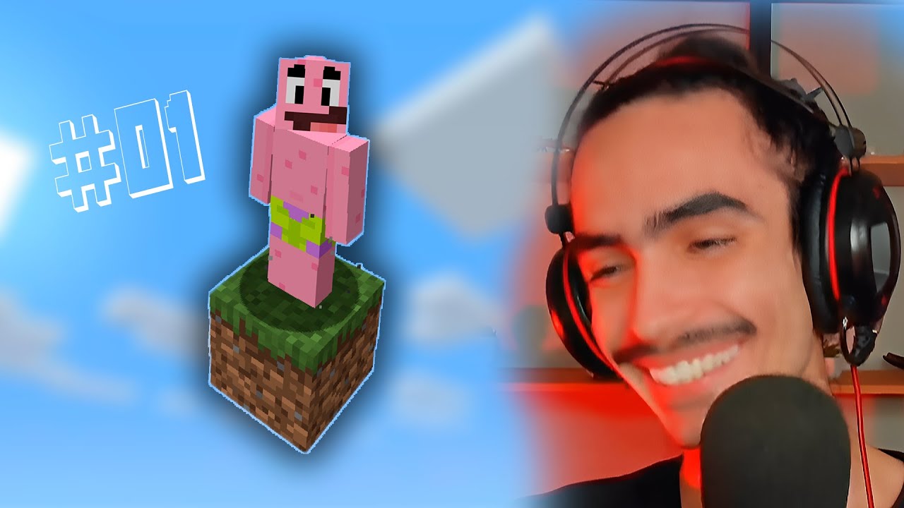Minha PRIMEIRA vez jogando MINECRAFT! Foi um COMPLETO CAOS! - #01 - YouTube