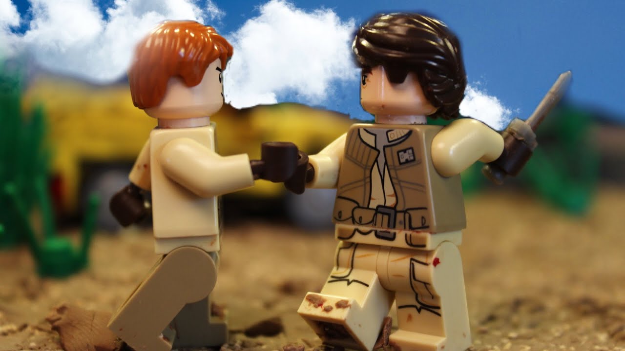 LEGO Fight Scene - YouTube